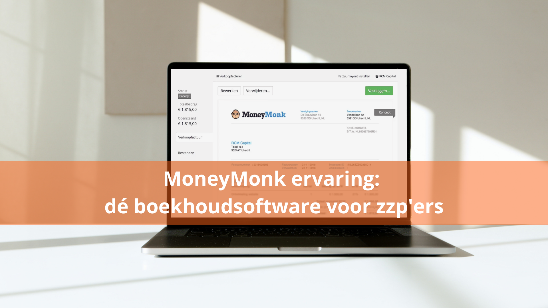 Mijn ervaring met MoneyMonk: dé boekhoudsoftware voor zzp'ers - ikwordzzper.nl